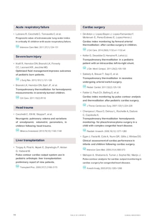 Clinical evidence picco technology | DOCX | Heart and Cardiovascular ...