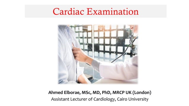 Cardiac examination | PDF | Heart and Cardiovascular Diseases ...