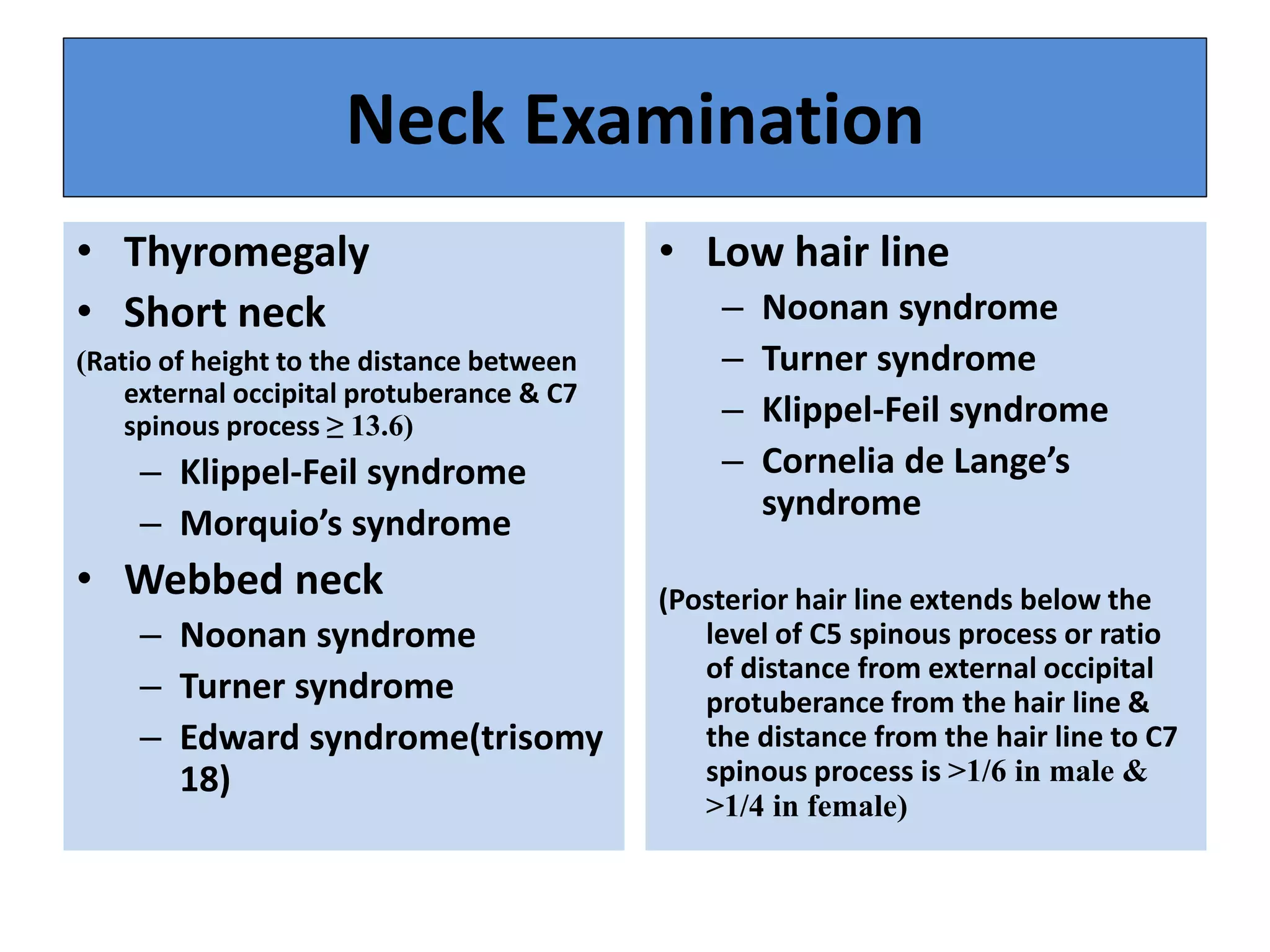 Clinical examination of Endocrine system | PPTX