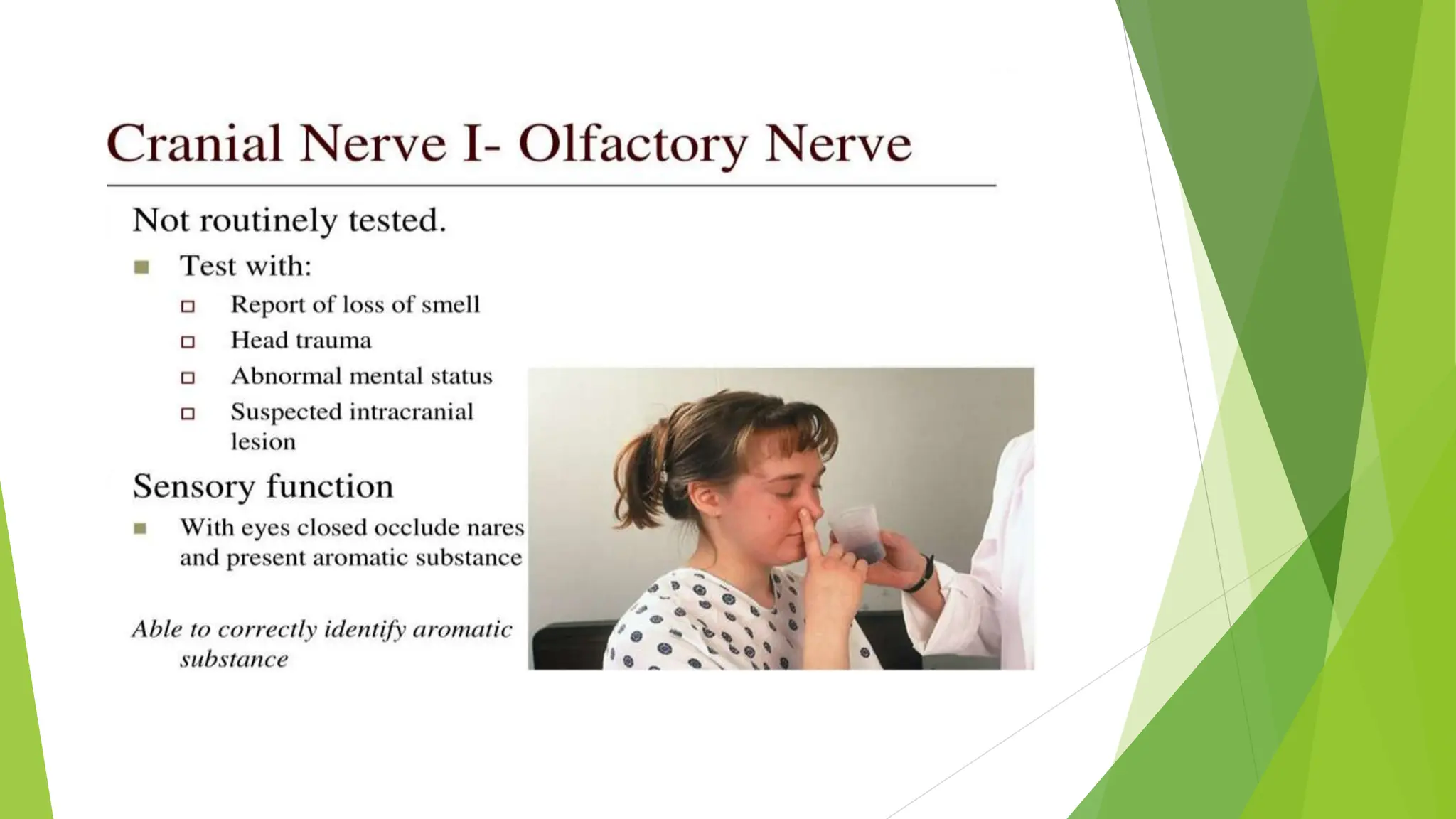Clinical examination of- -CRANIAL nerves | PPT