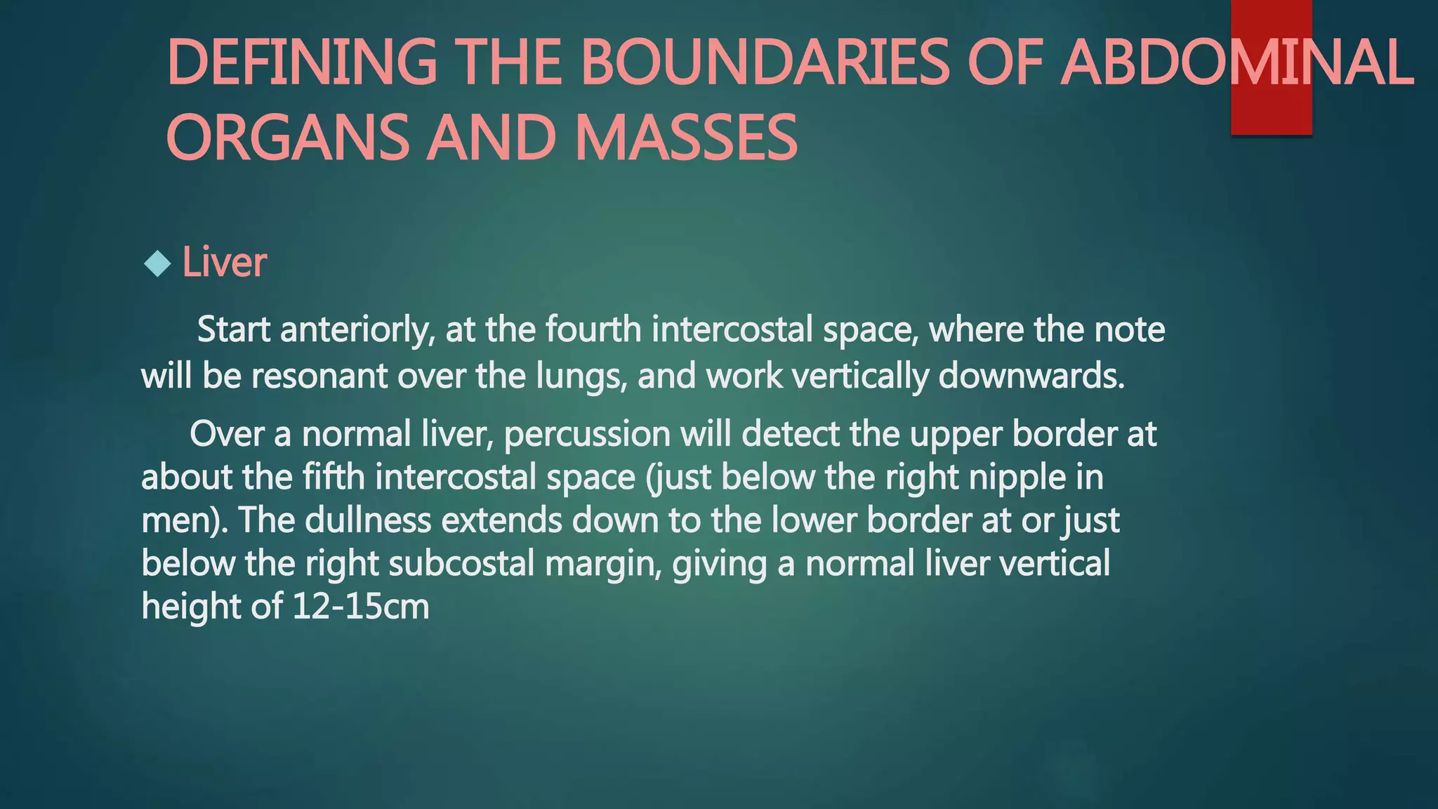 Clinical examination of abdomen medicine | PPTX