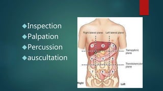 Clinical examination of abdomen medicine | PPTX