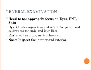 Clinical examination of a patient on HIV-treatment | PPT | Lung and ...