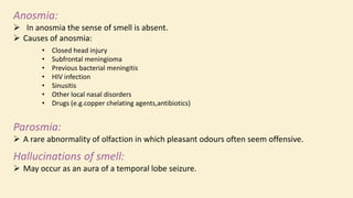 Clinical examination of cranial nerves | PPTX