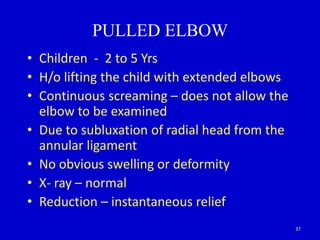 Clinical examination of elbow joint | PPTX