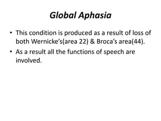 Clinical examination of higher function test By Pandian M, Tutor, Dept ...