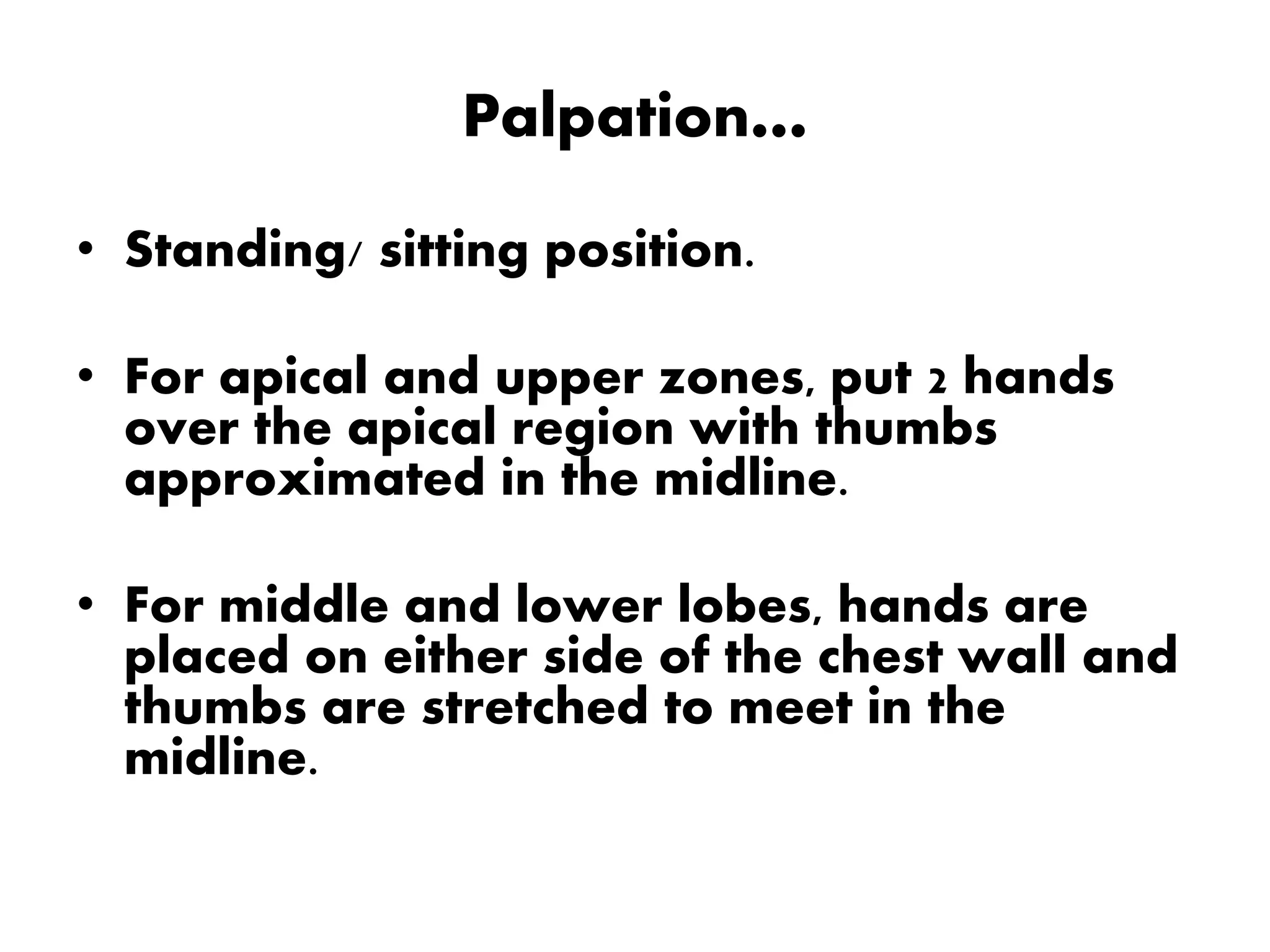 Clinical examination of respiratory system | PPTX