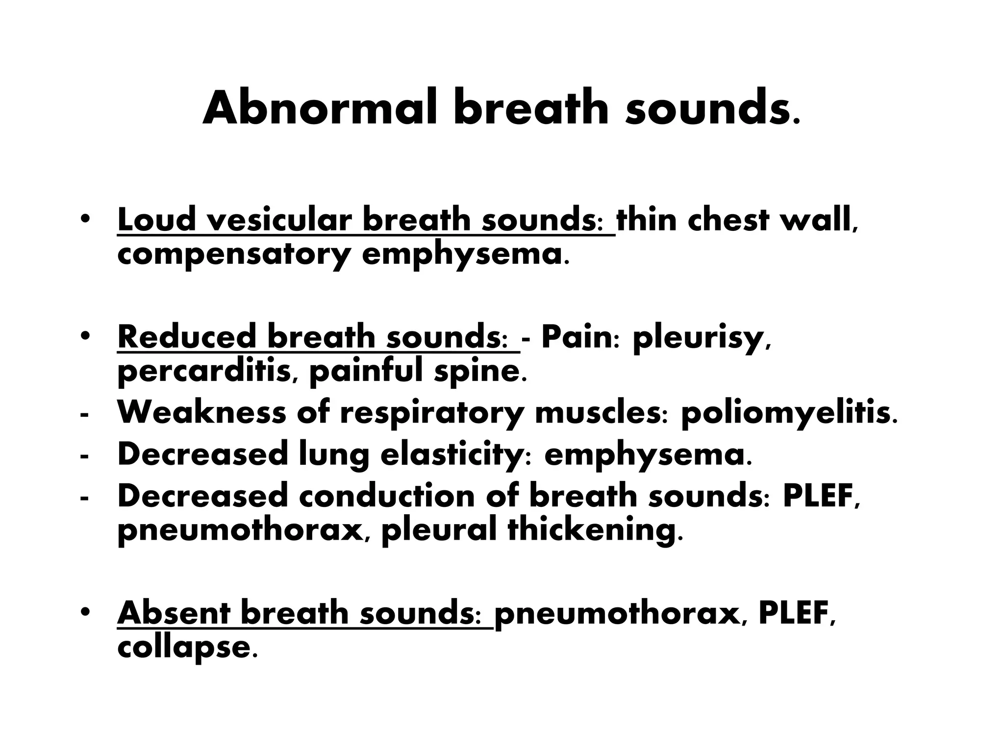 Clinical examination of respiratory system | PPTX