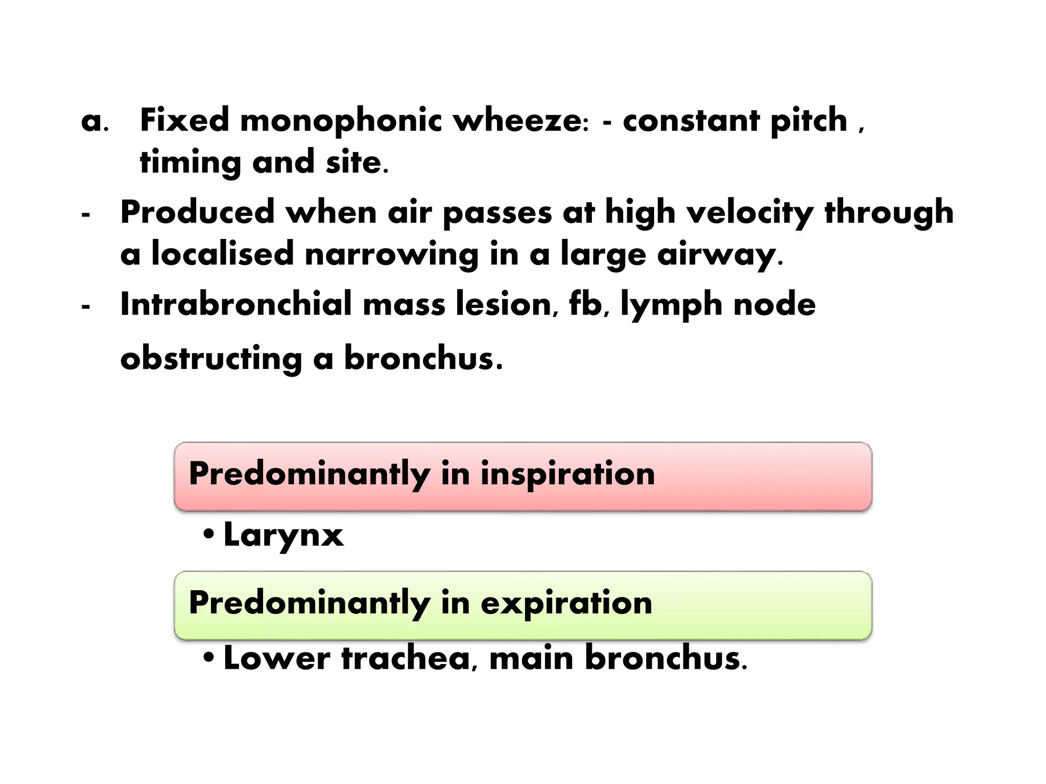 Clinical examination of respiratory system | PPTX