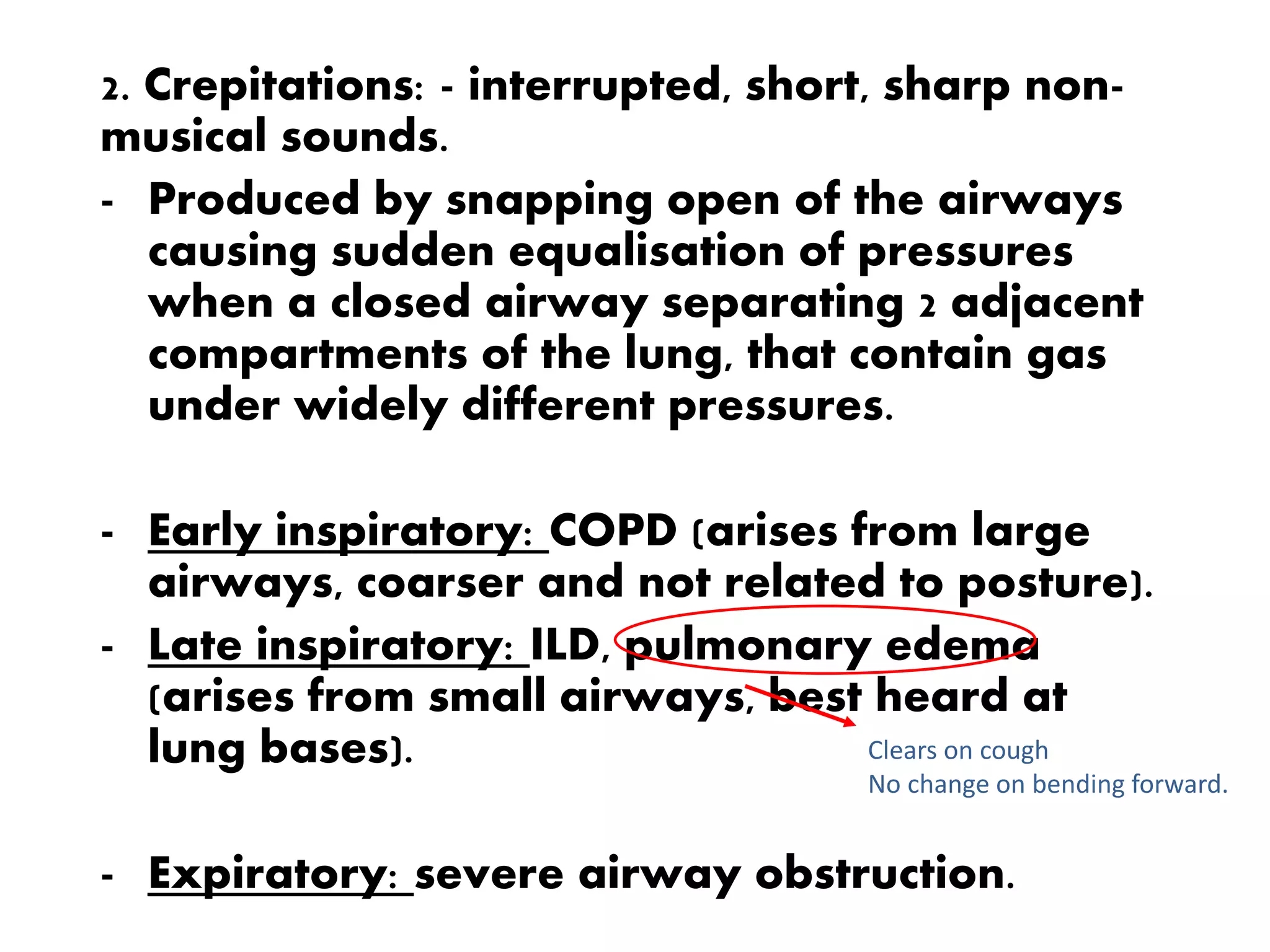 Clinical examination of respiratory system | PPTX