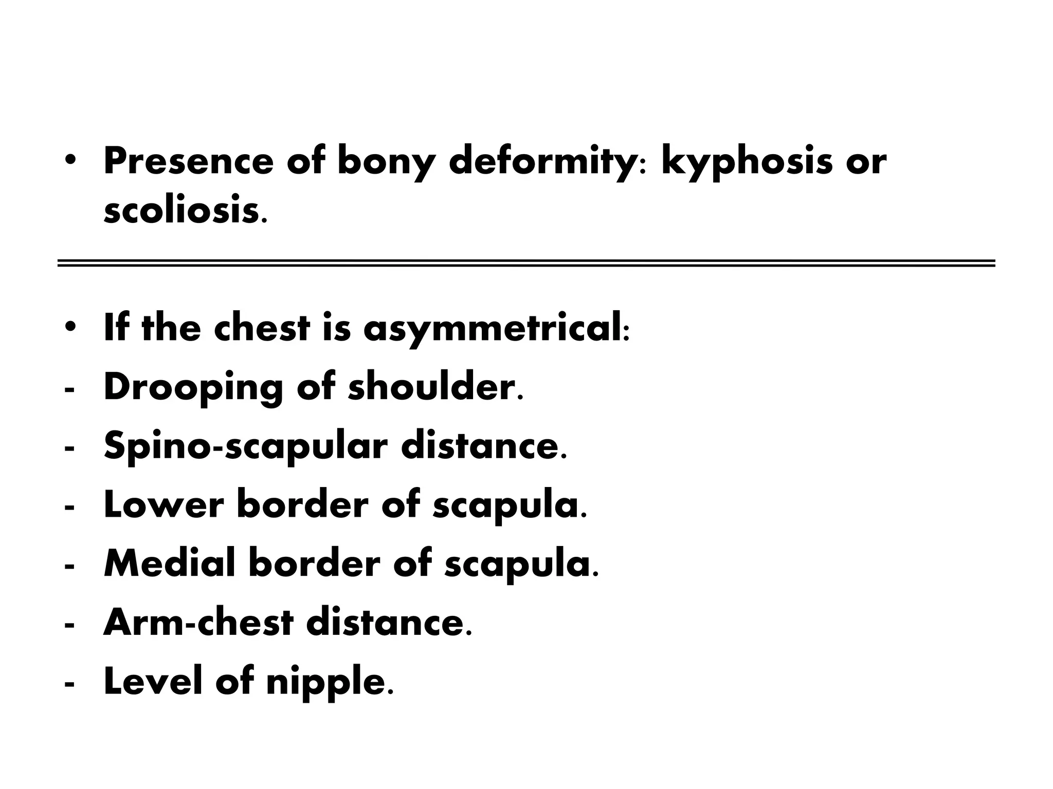 Clinical examination of respiratory system | PPTX