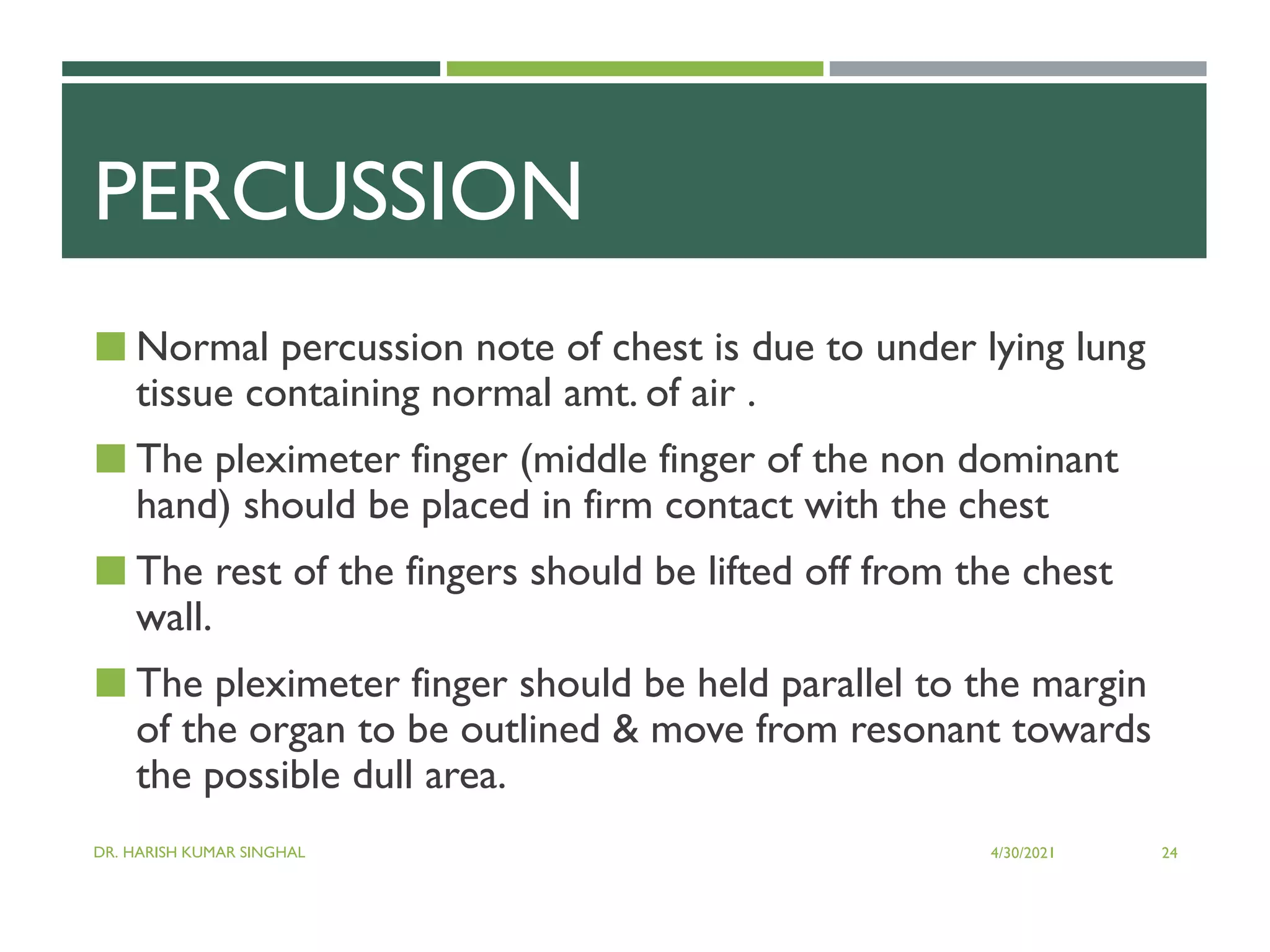 Clinical Examination of Pediatric Respiratory System | PDF