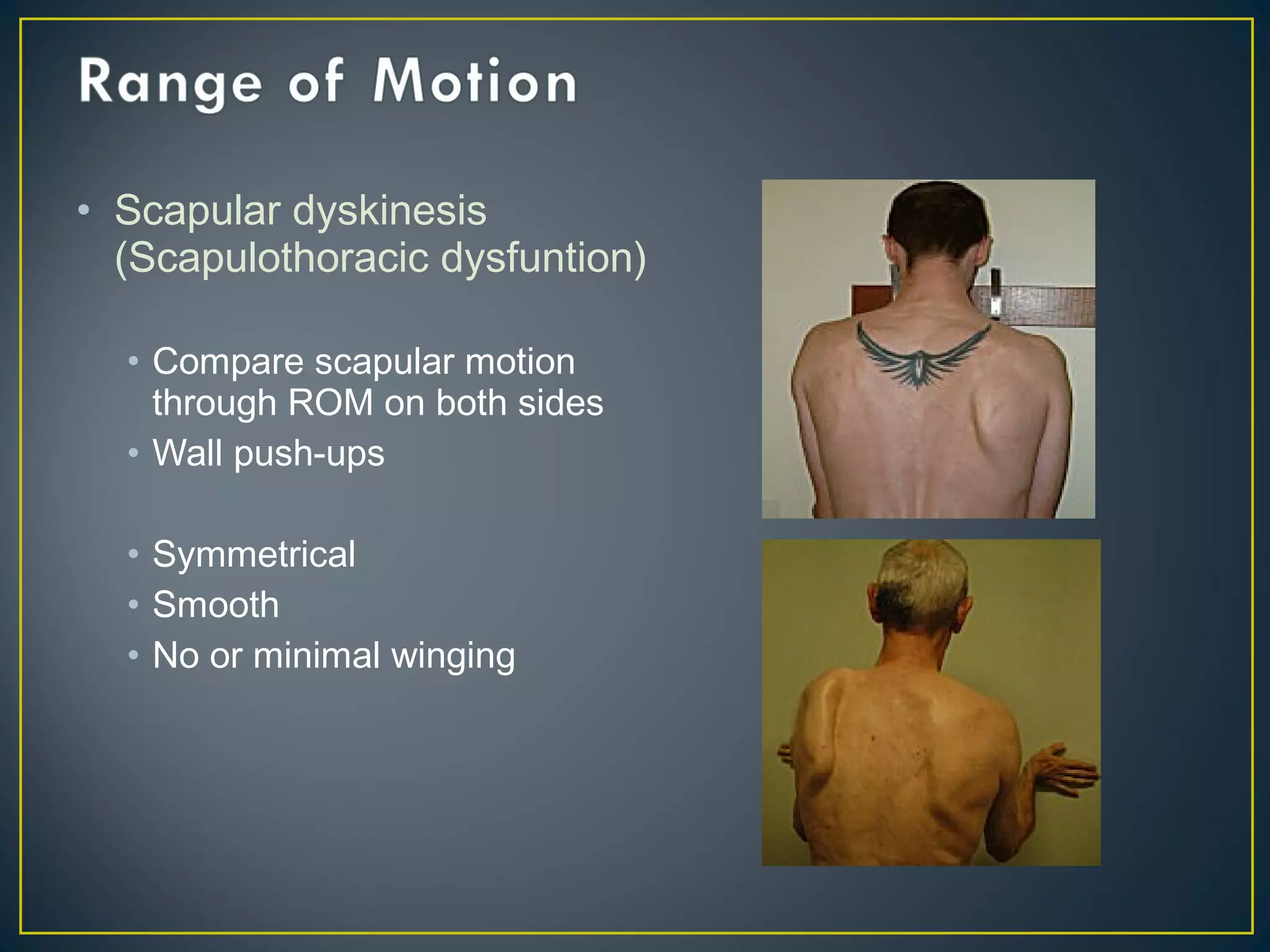 Clinical Examination Of Shoulder | PPT
