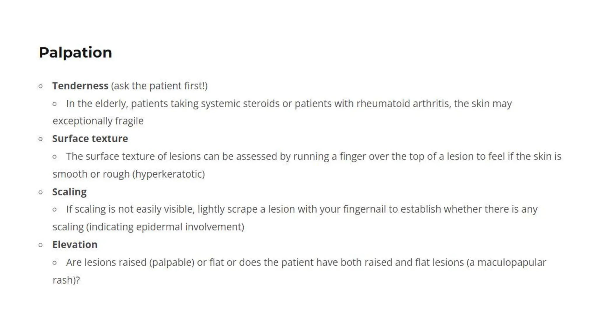 Clinical Examination of Skin and its disorders | PPT