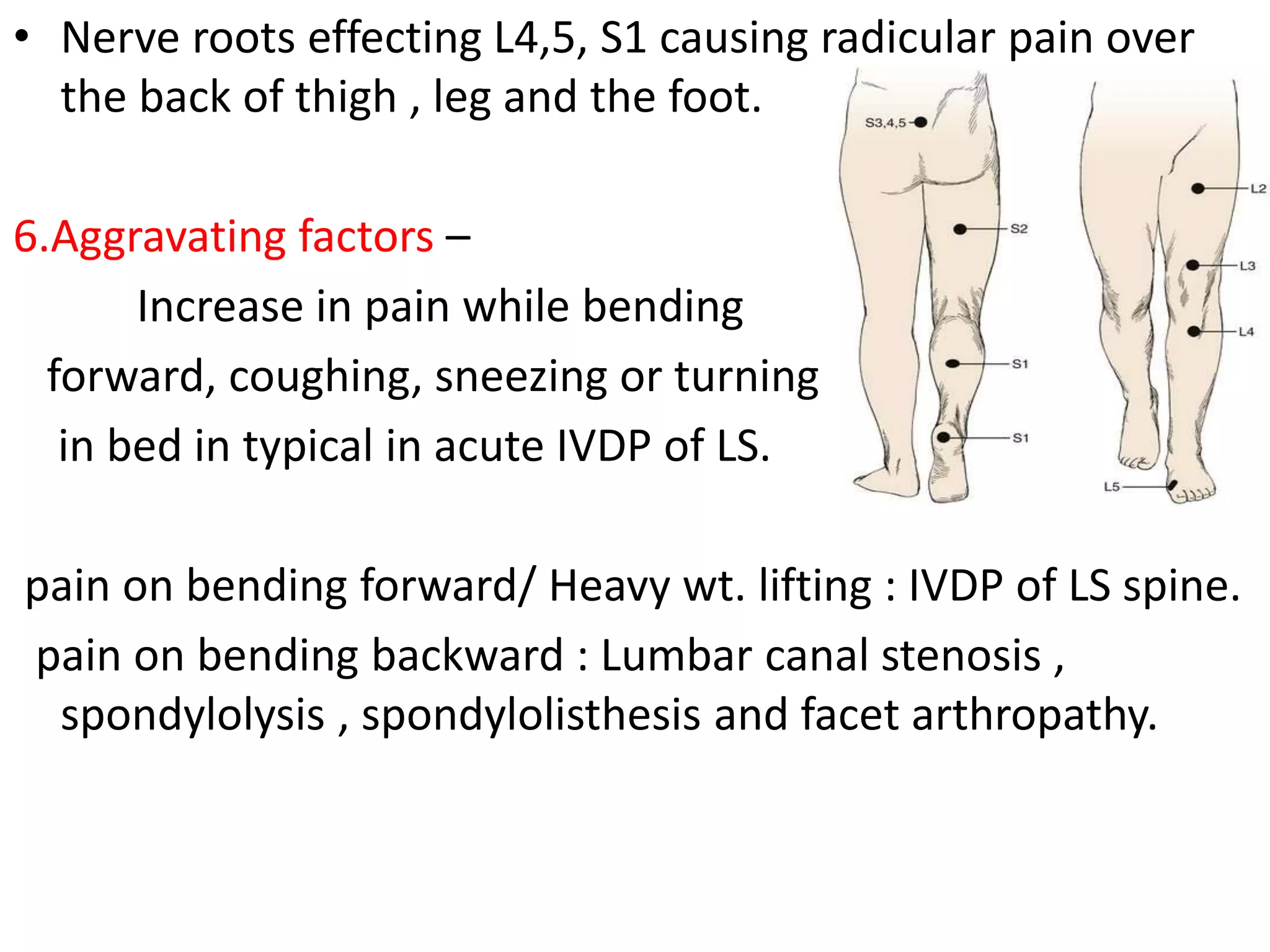 Clinical examination of spine | PPT
