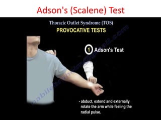 Clinical examination of spine | PPT