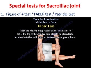 Clinical examination of spine | PPT