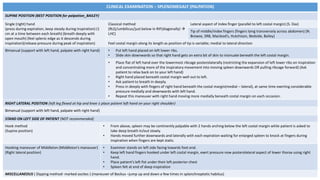 Clinical examination of spleen | PPTX
