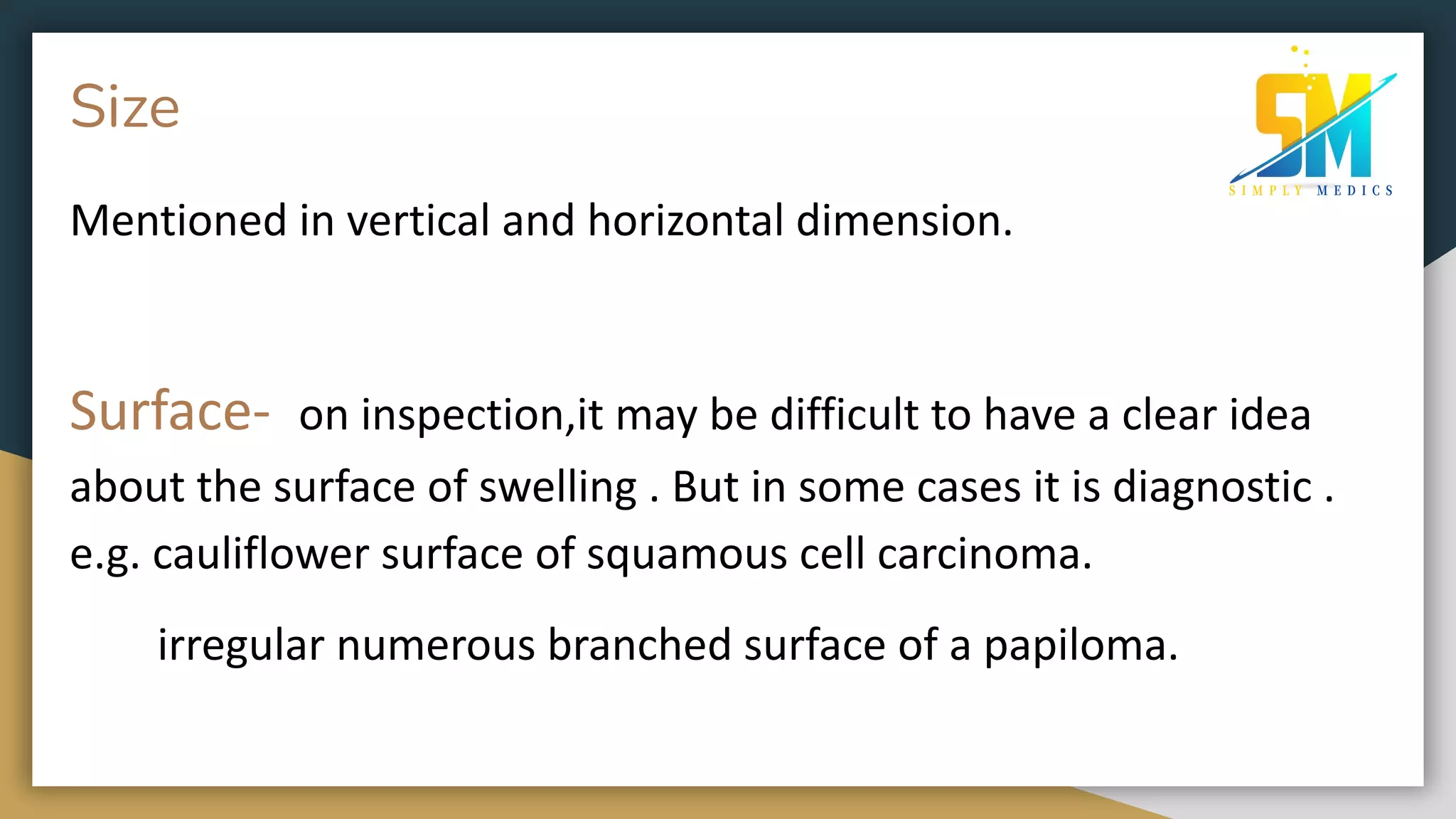Clinical examination of swelling | PDF