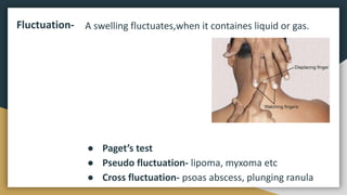 Clinical examination of swelling | PDF