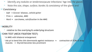 Clinical Examination of The Thyroid.pptx