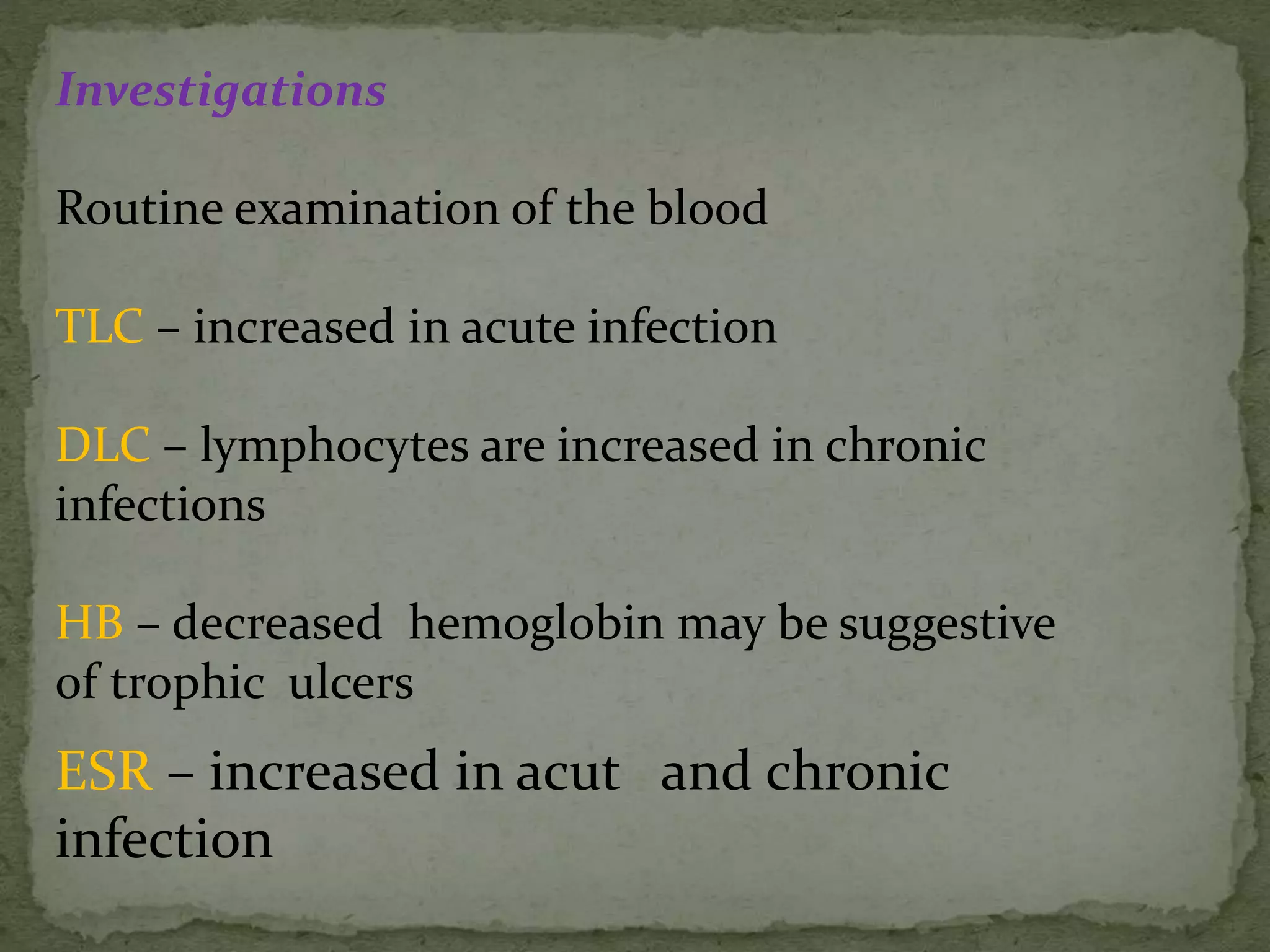 Clinical examination of ulcers | PPTX