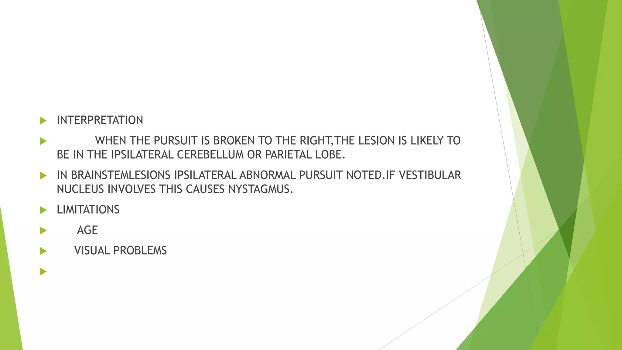 Clinical examination of vertigo | PPTX