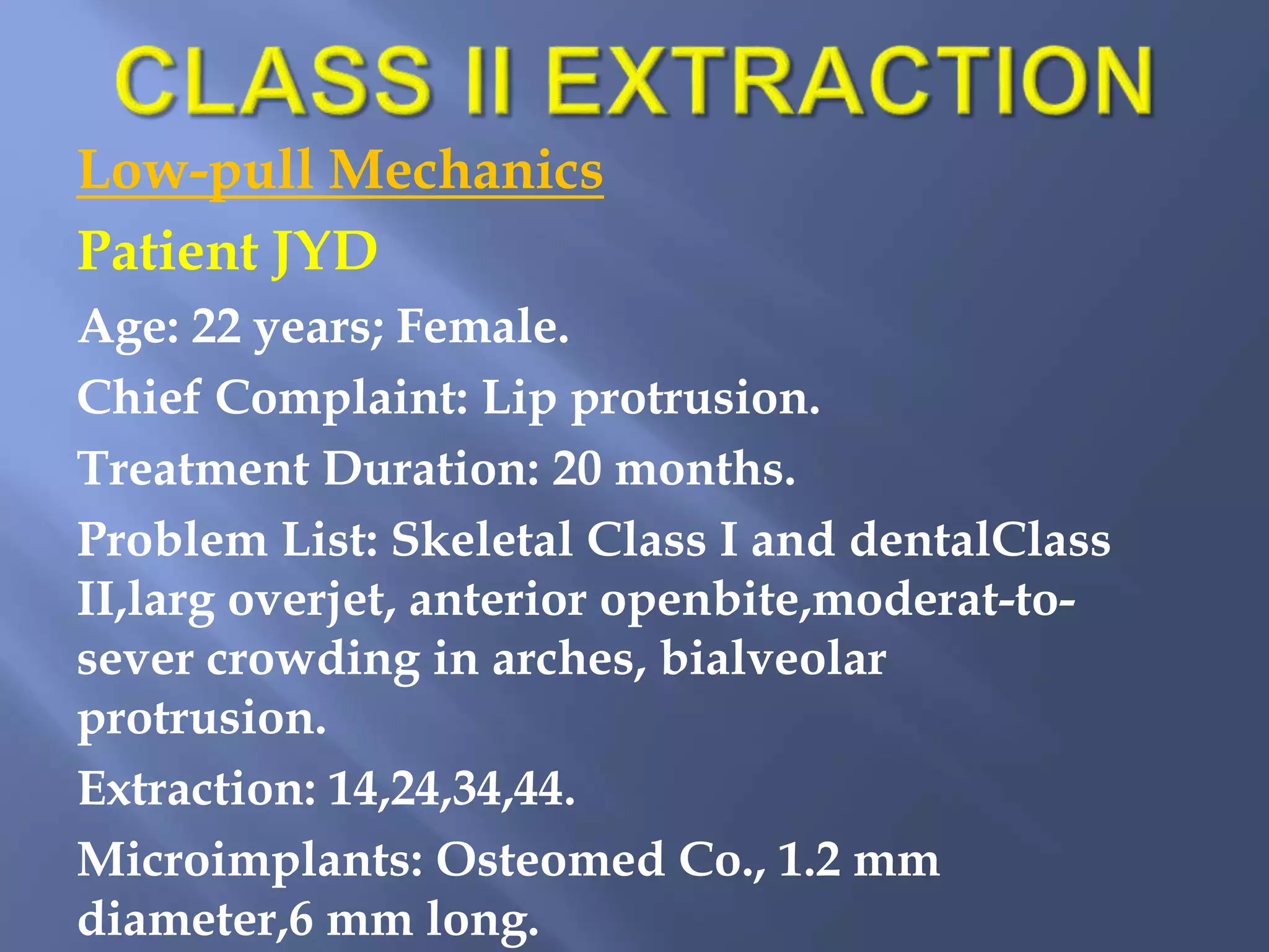 Clinical examples of microimplant anchorage | PPT