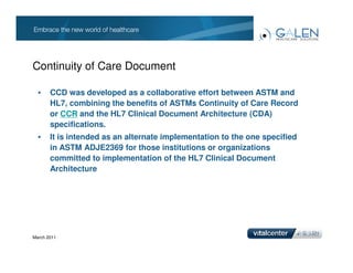 Clinical Exchange Document Interface Webcast | PPT