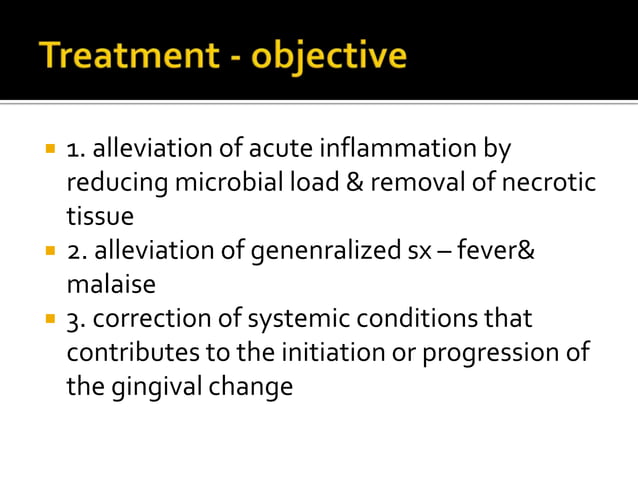 ANUG | PPTX | Dental Health | Diseases and Conditions
