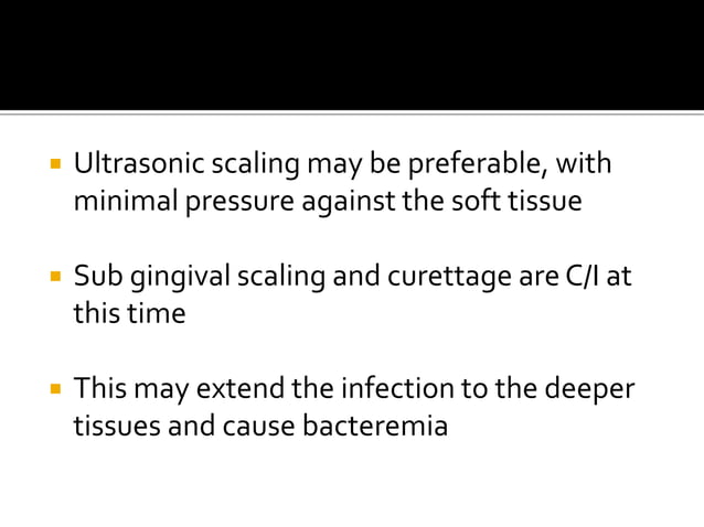 ANUG | PPTX | Dental Health | Diseases and Conditions