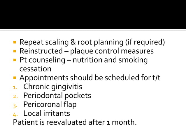 ANUG | PPTX | Dental Health | Diseases and Conditions