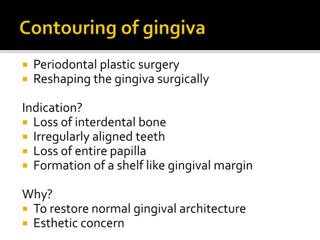 ANUG | PPTX | Dental Health | Diseases and Conditions