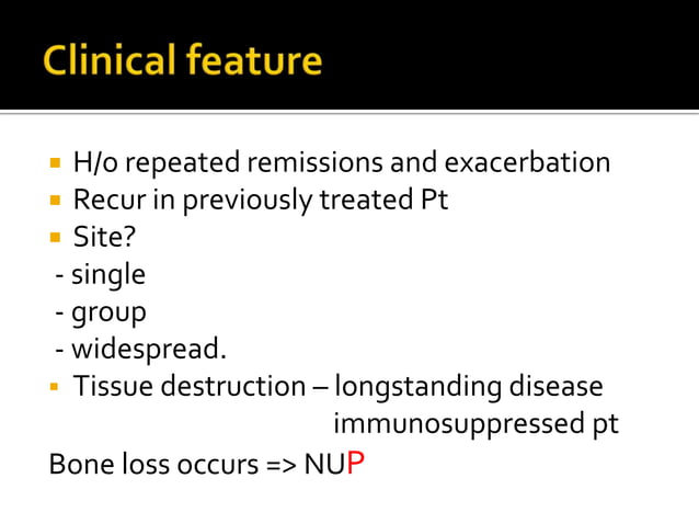 ANUG | PPTX | Dental Health | Diseases and Conditions