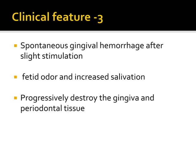 ANUG | PPTX | Dental Health | Diseases and Conditions