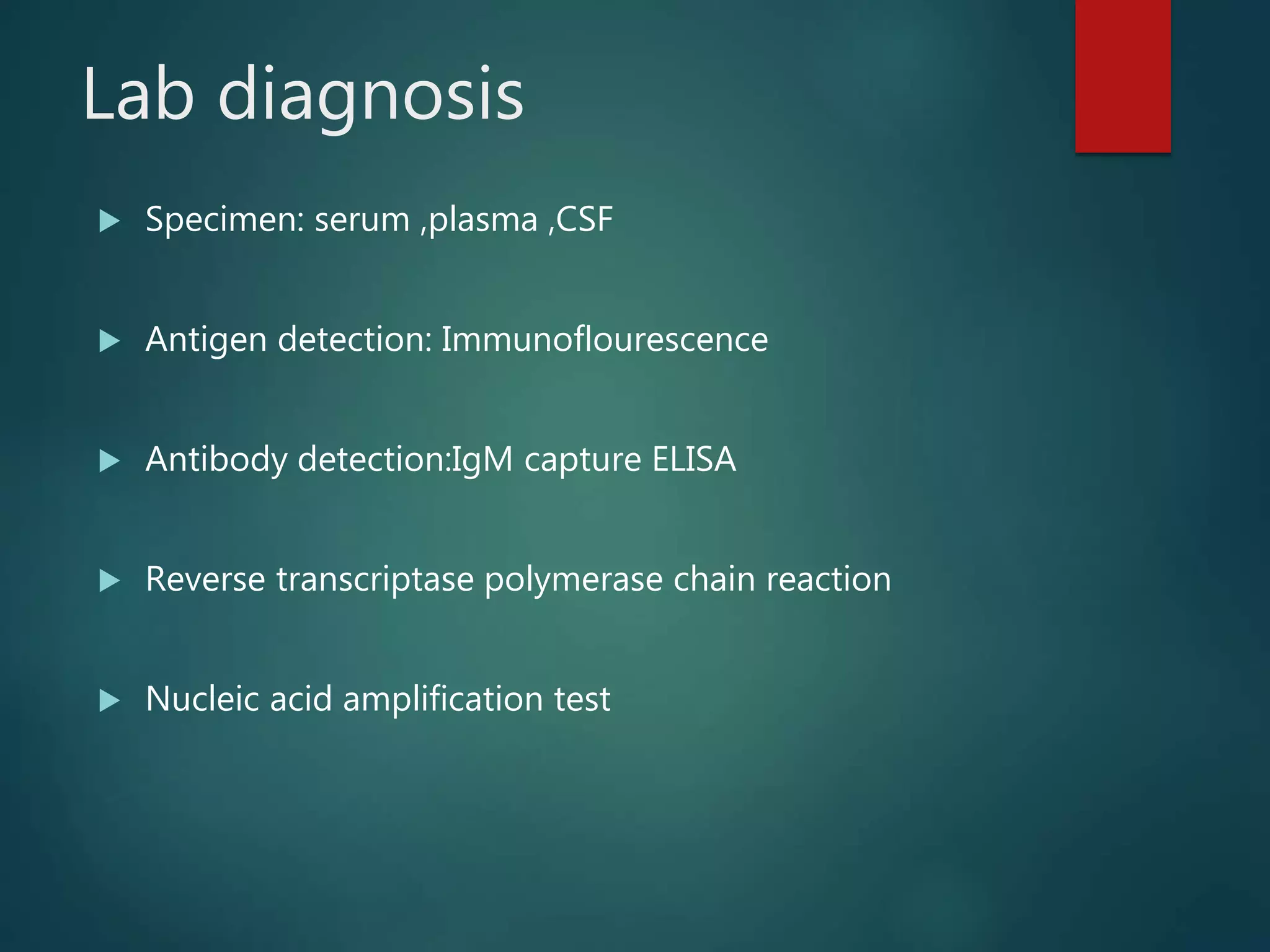 Clinical feature and diagnosis of japanese encephalitis and dengue (1 ...