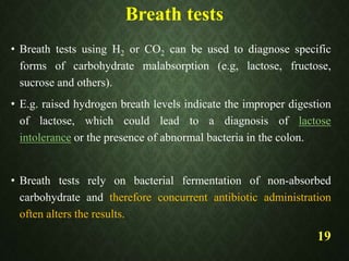 Clinical features and diagnosis of malabsorption | PPTX