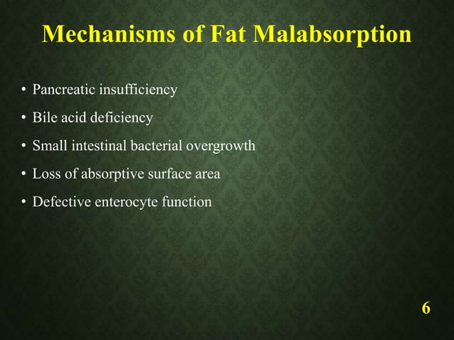 Clinical features and diagnosis of malabsorption | PPTX | Digestive ...