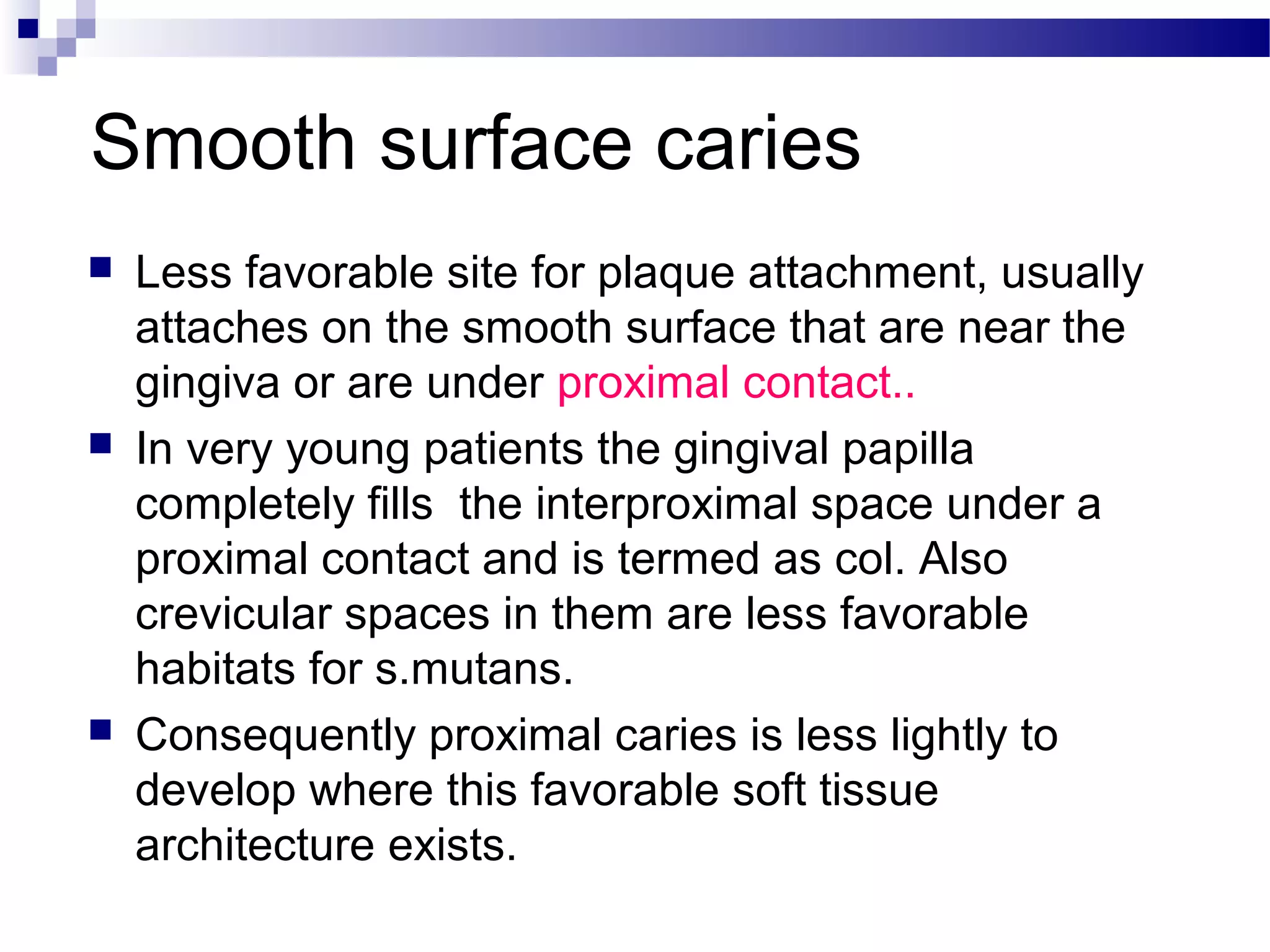 Clinical features and histopathology of dental caries | PPT