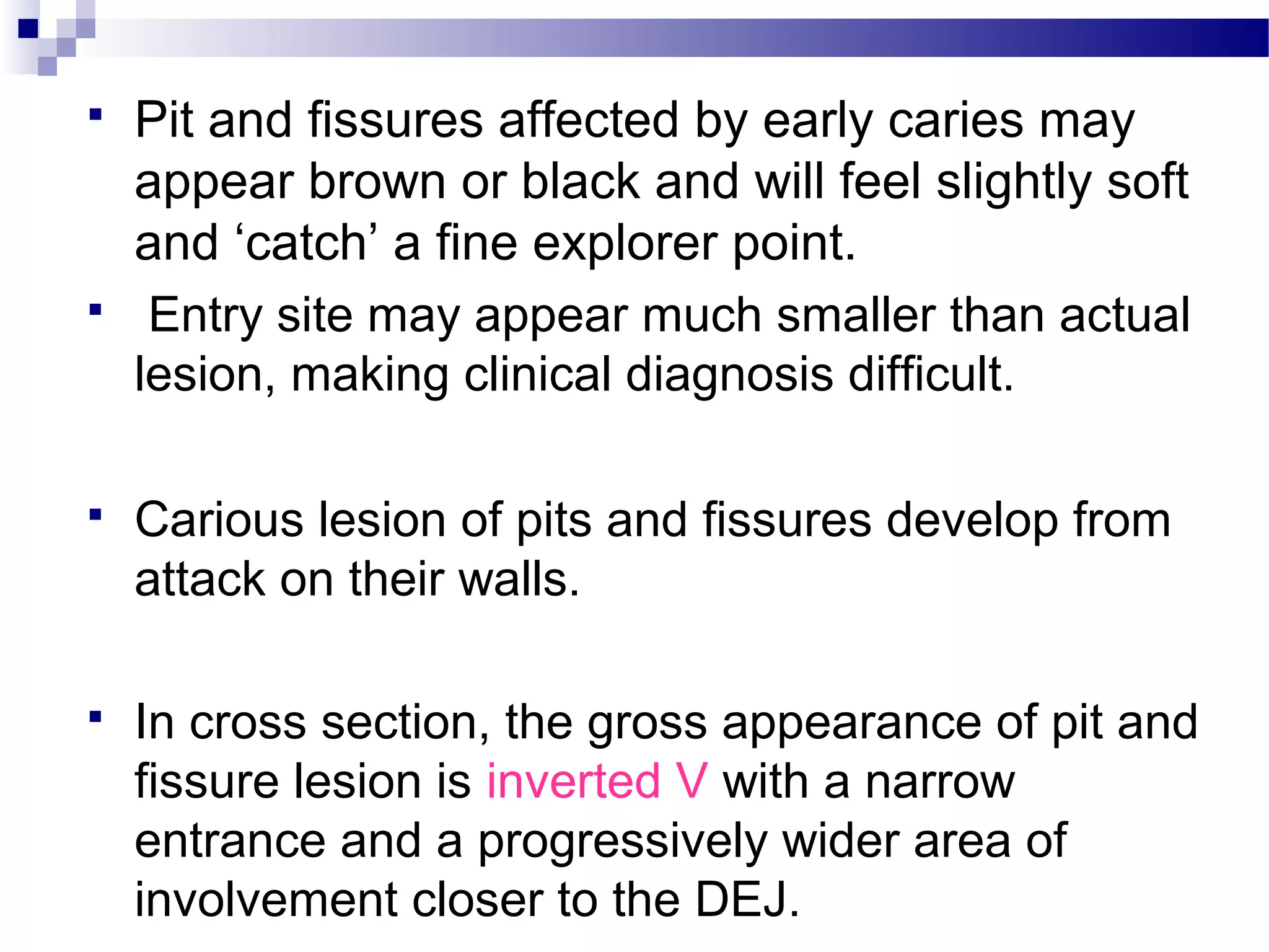 Clinical features and histopathology of dental caries | PPT