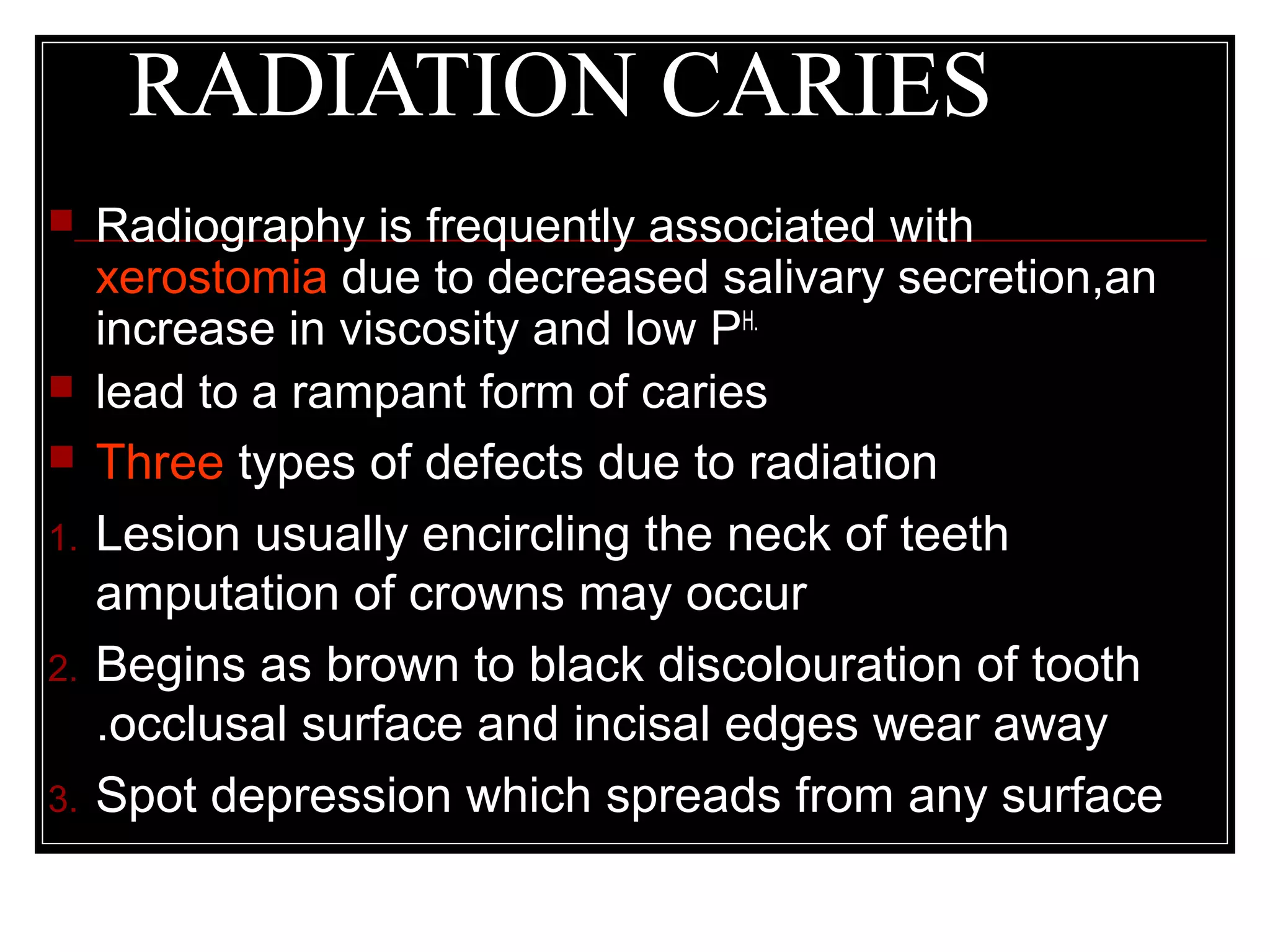 Clinical features and histopathology of dental caries | PPT