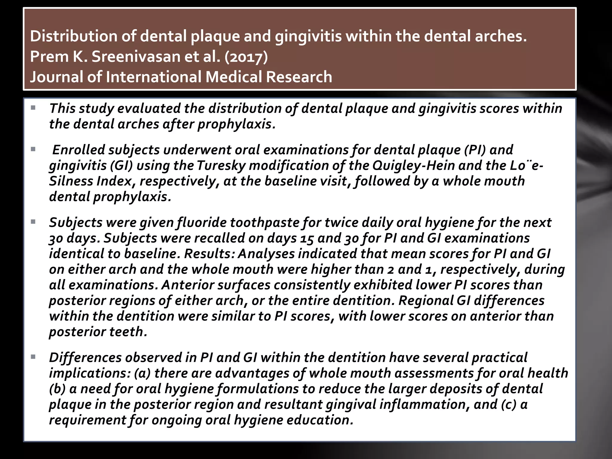 Clinical features and stages of gingivitis | PPTX