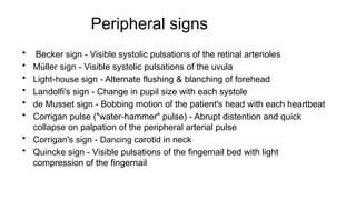 Clinical features of aortic regurgitation.pptx