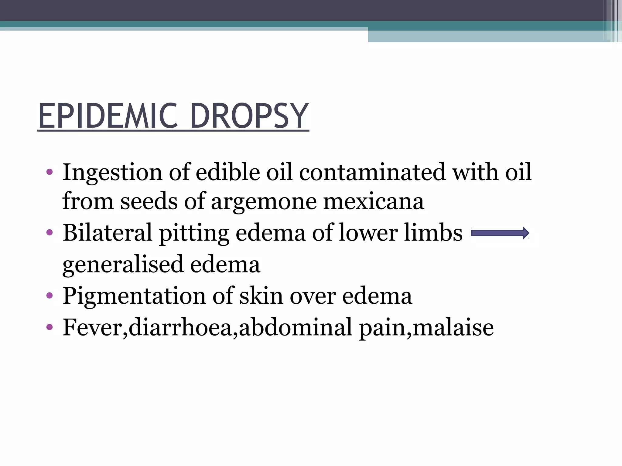 Clinical features of edema | PPT | Heart and Cardiovascular Diseases ...