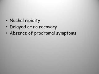 Clinical features of hemiplegia | PPTX