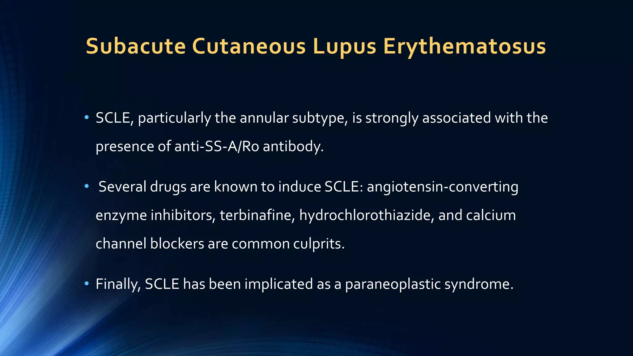 Clinical features of systemic lupus erythematosus | PPTX