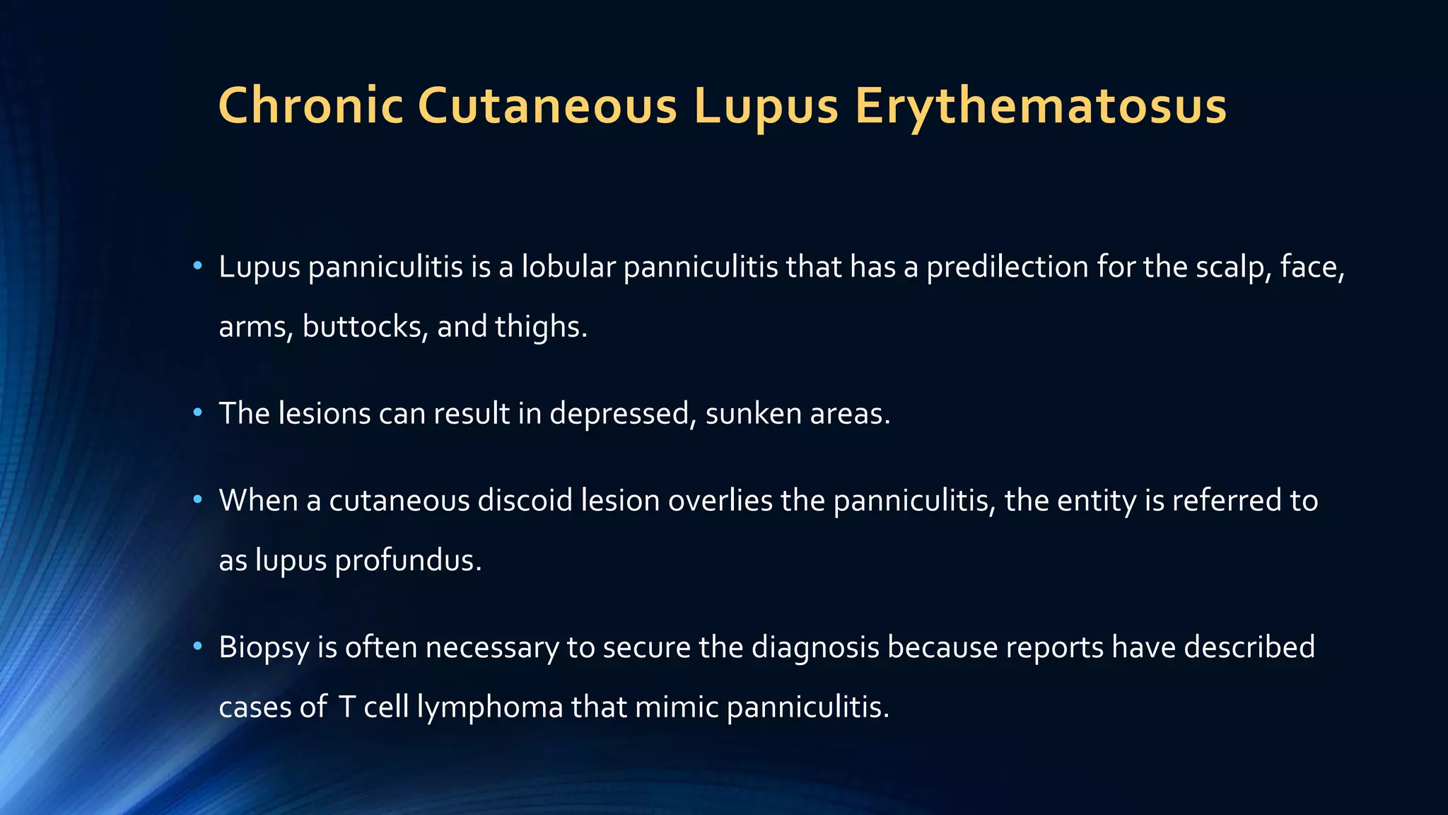 Clinical features of systemic lupus erythematosus | PPTX