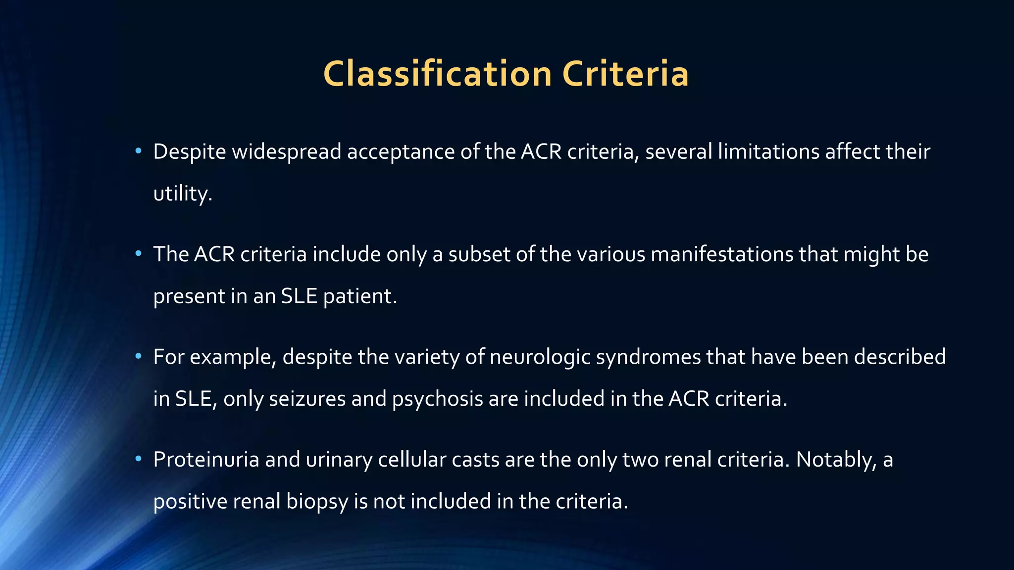 Clinical features of systemic lupus erythematosus | PPTX