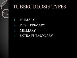 Clinical features investigation of pulmonary tb | PPT