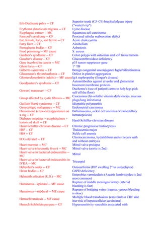 High yield points - mci screening test | PDF